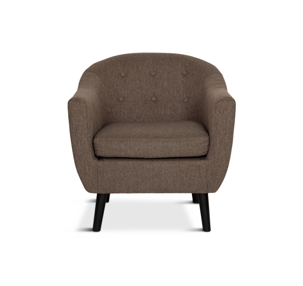 Klorey Charcoal Chair - Fashion Furniture Rental