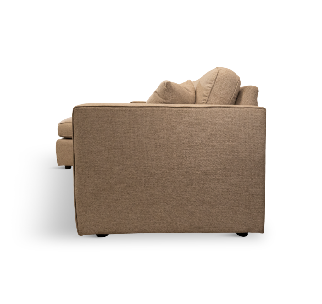 Hudson Sofa Chaise Ivory - Fashion Furniture Rental